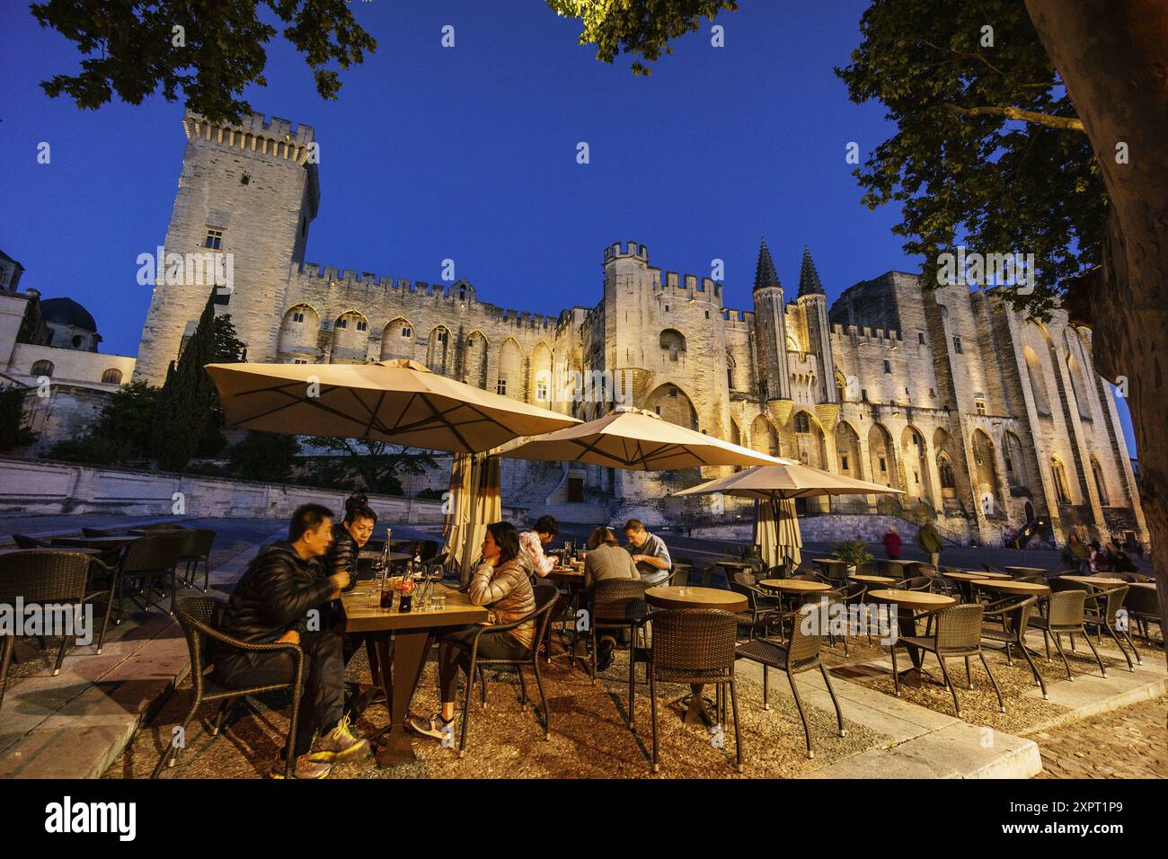 Palais des Papes (Papal palace), Avignon, France Stock Photo - Alamy