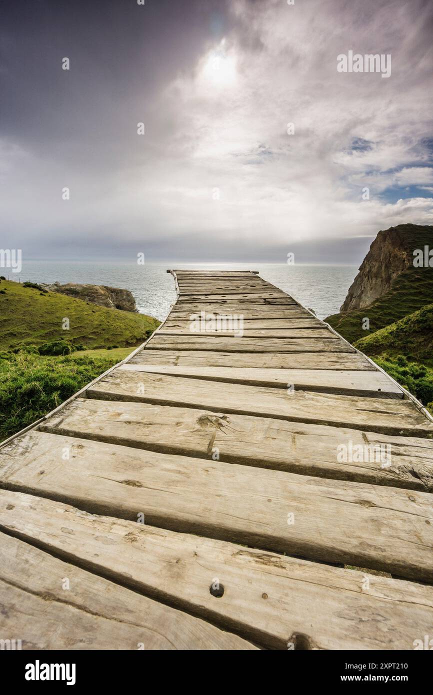 Muelle de las ánimas, Pirulil, costa occidental de la Isla Grande de ...