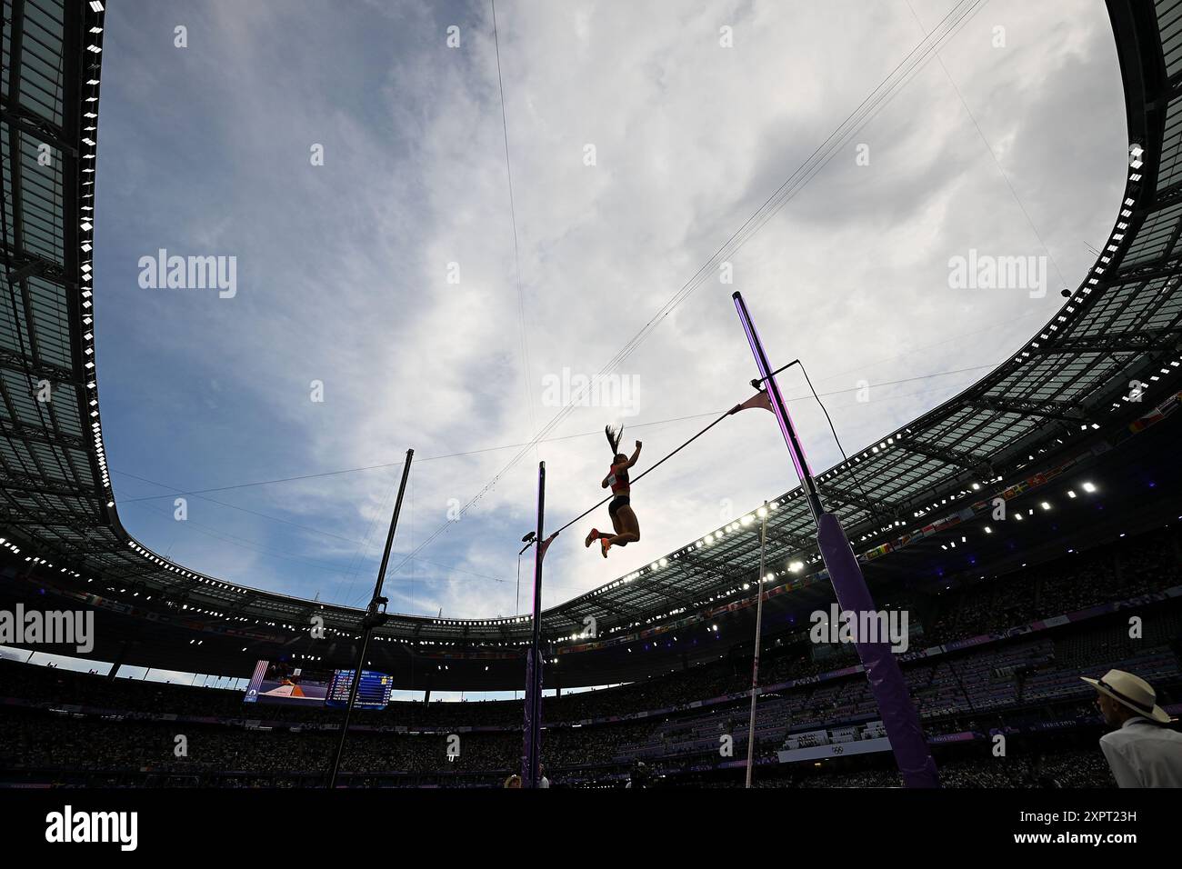 Paris, France. 7th Aug, 2024. Angelica Moser of Switzerland competes ...