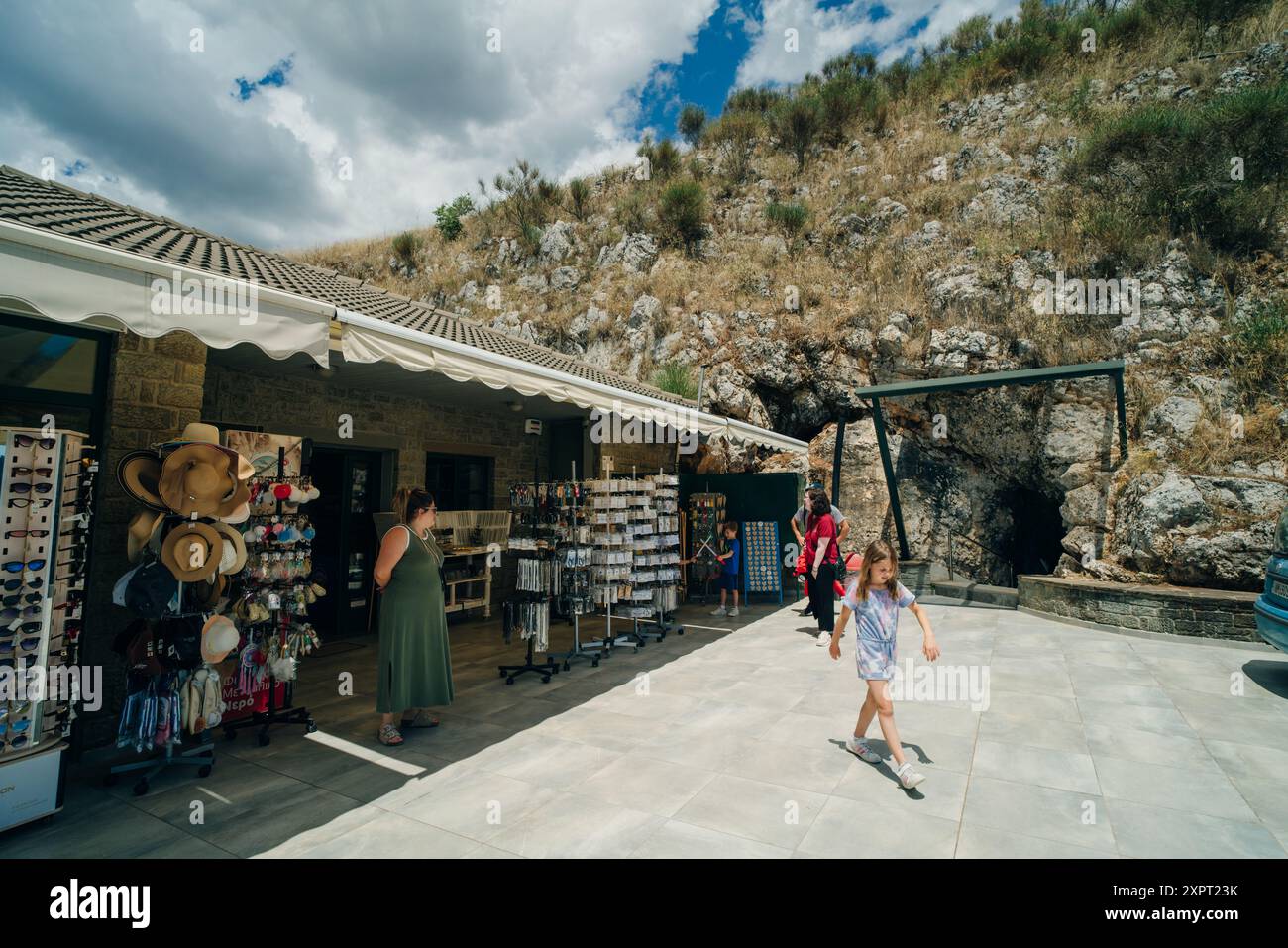 Stalactite cave - Perama cave in Ioannina, Greece. High quality photo ...