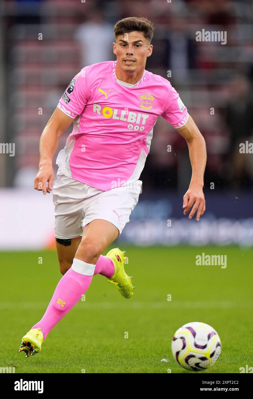 Southampton’s Ronnie Edwards during the pre-season friendly match at St ...