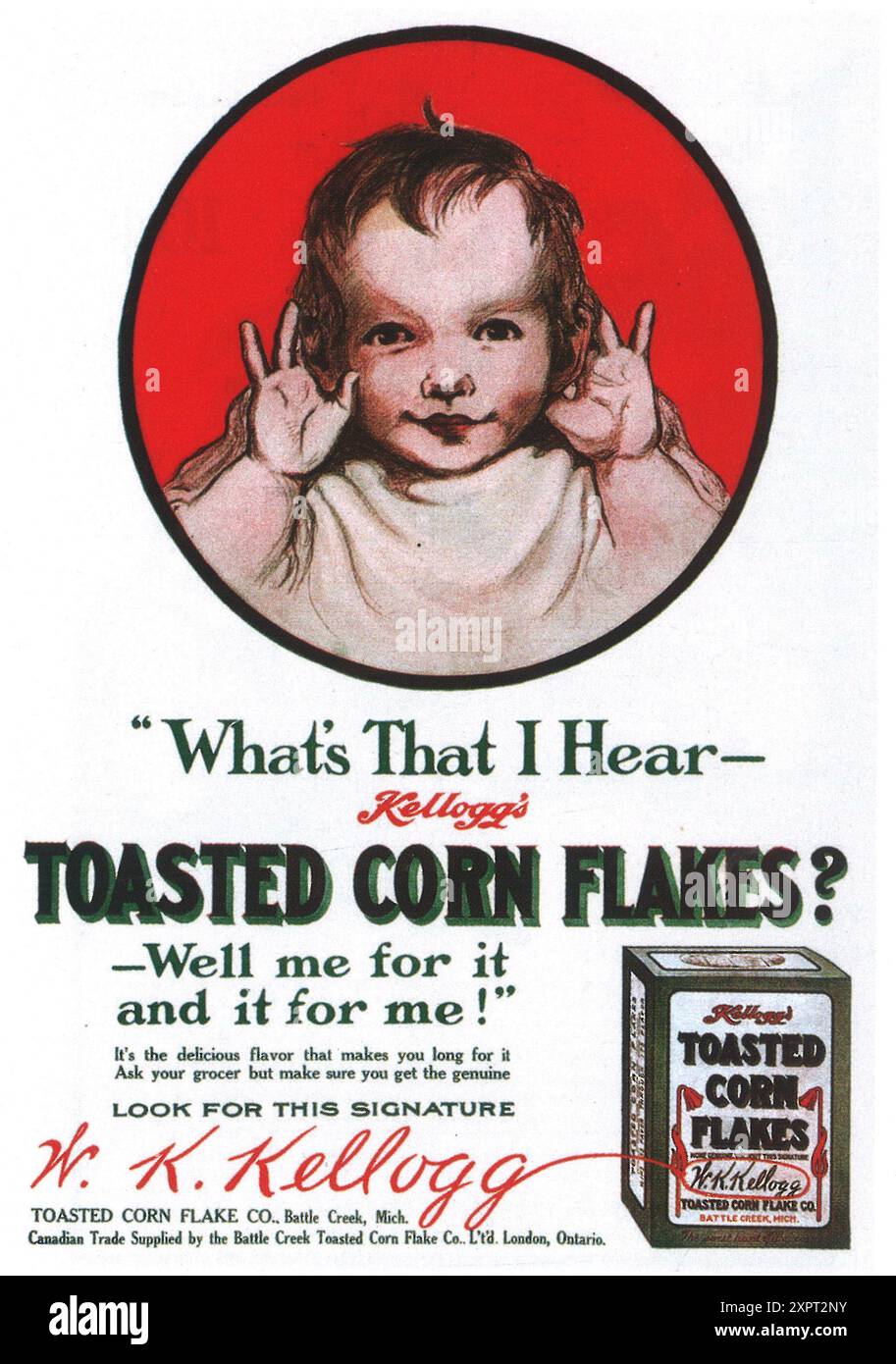 Corn flakes ad hi-res stock photography and images - Alamy