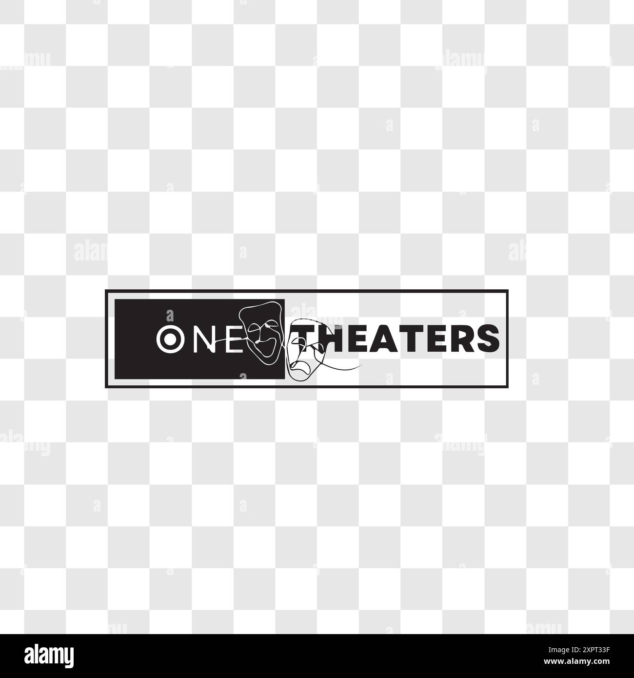 one theater logo png transparen background Stock Vector Image & Art - Alamy