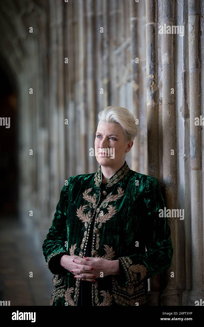Sarah Connolly, photographed at Gloucester Cathedral Stock Photo - Alamy