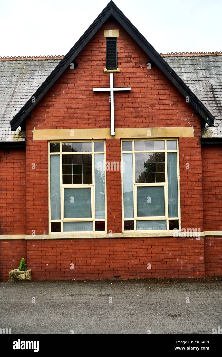 Holy Family RC church,Freckleton and Warton Stock Photo - Alamy