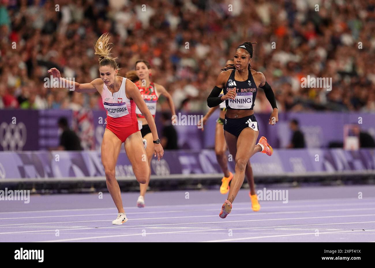 Great Britain's Amber Anning during her Women's 400m Semi Final at the ...