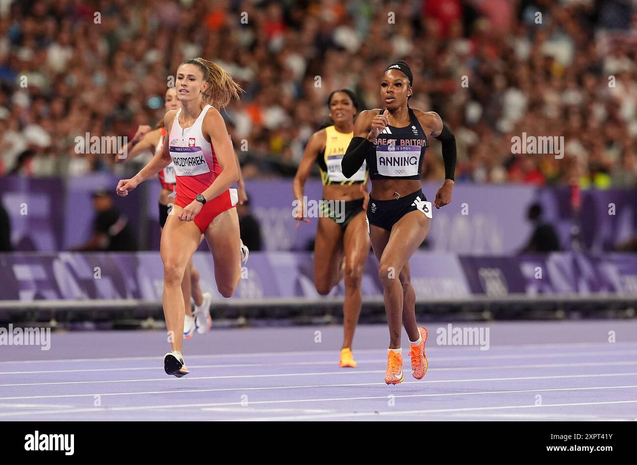 Great Britain's Amber Anning during her Women's 400m Semi Final at the ...