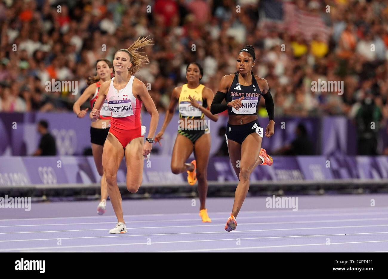 Great Britain's Amber Anning during her Women's 400m Semi Final at the ...