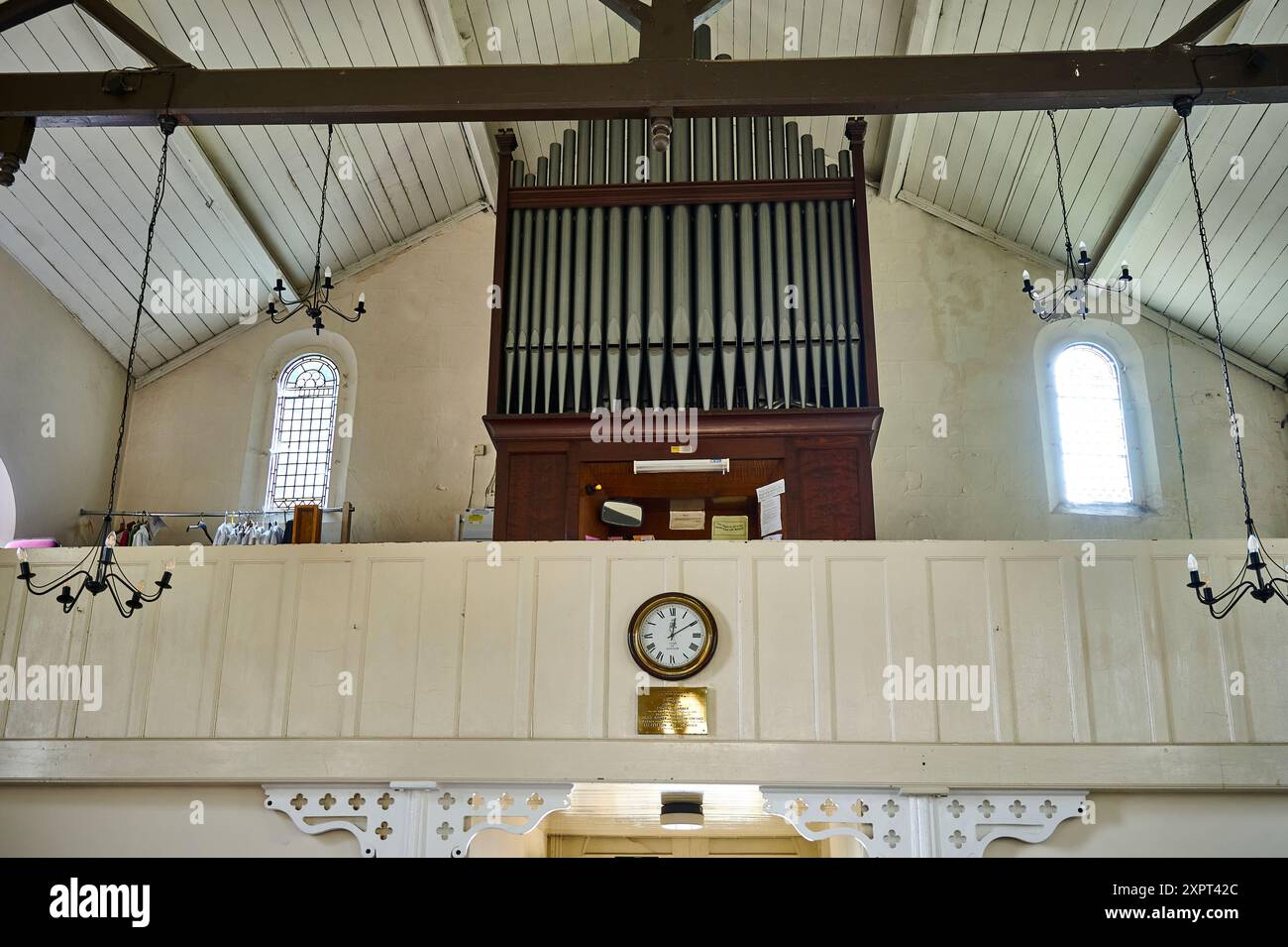 Organ in Holy Trinity Church,Freckleton,UK Stock Photo - Alamy