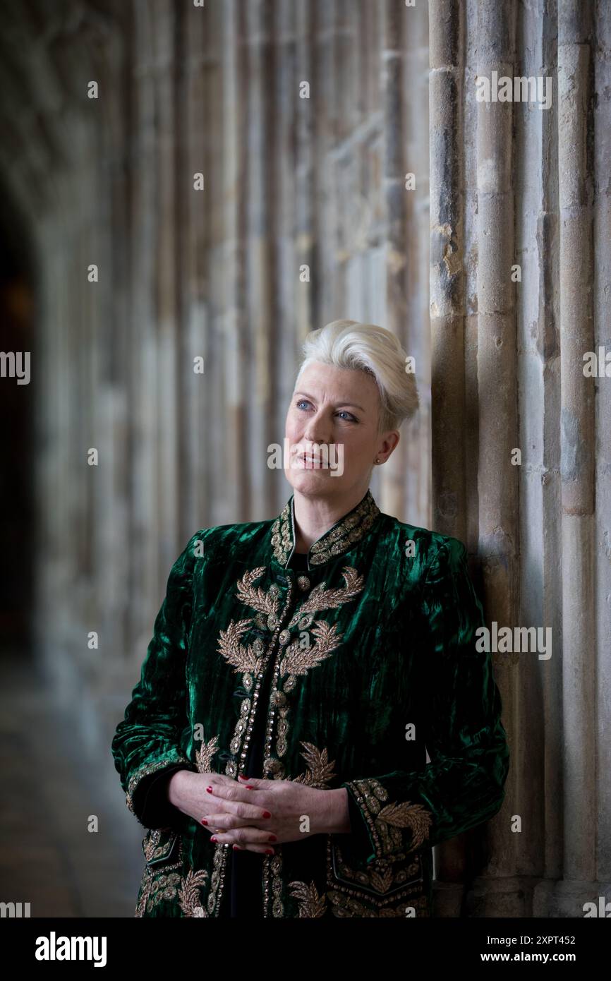 Sarah Connolly, photographed at Gloucester Cathedral Stock Photo - Alamy