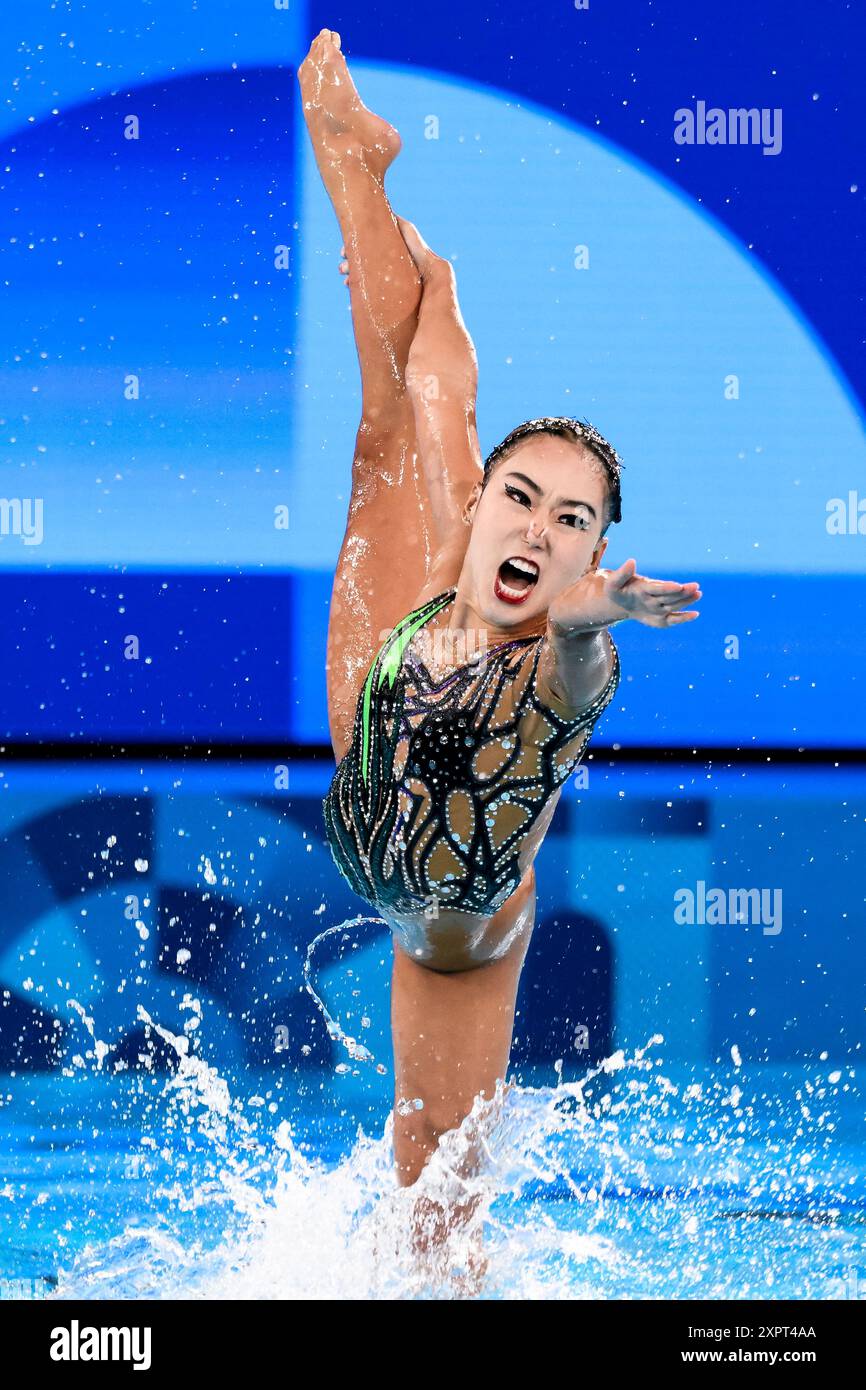 Paris, France. 07th Aug, 2024. Athlete of team United States of America ...