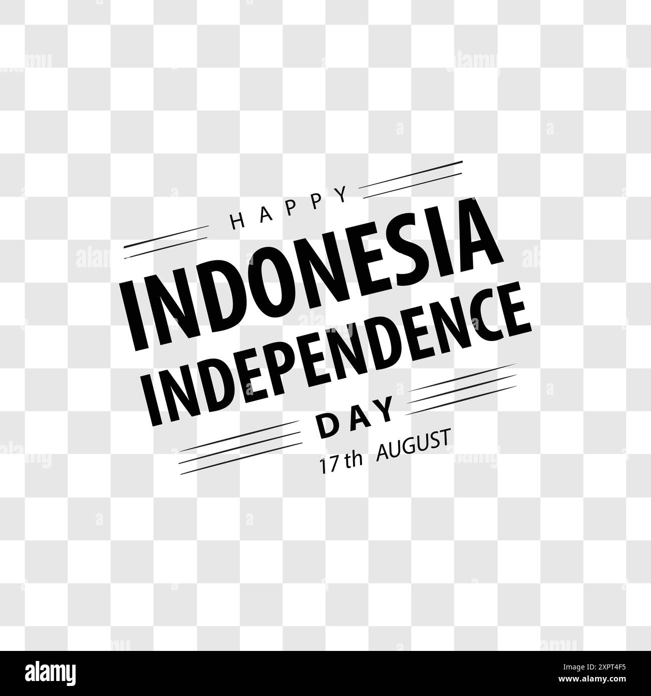 Vector Indonesia Independence Day Poster Stock Vector Image And Art Alamy