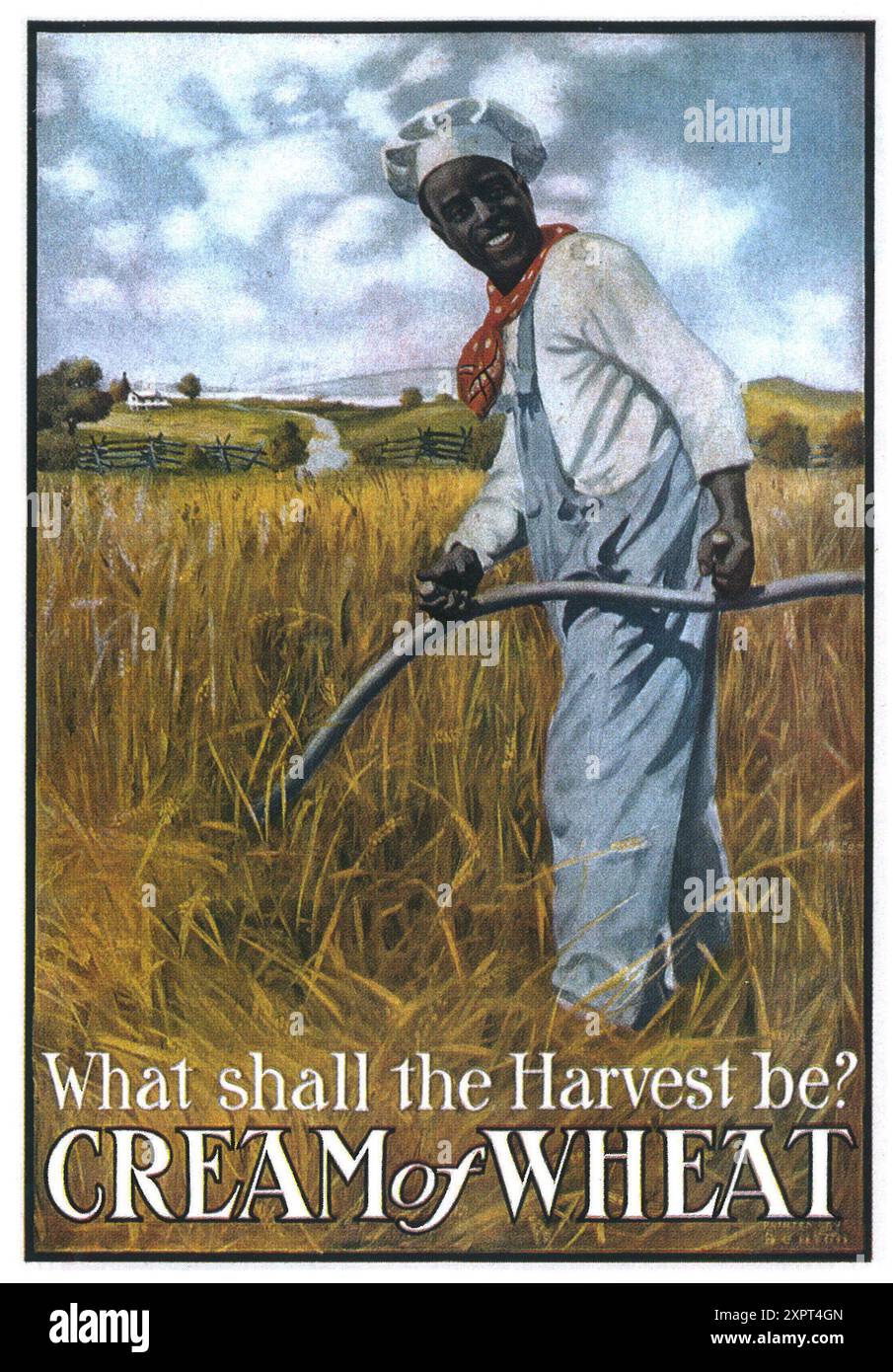 1910 Cream of Wheat ad Stock Photo - Alamy