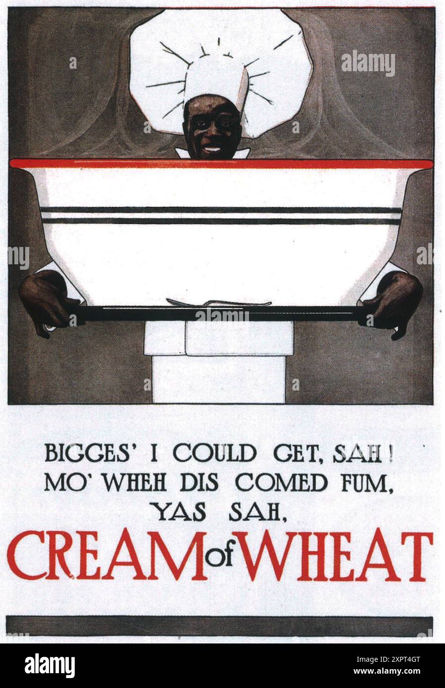 1907 Cream of Wheat ad Stock Photo - Alamy