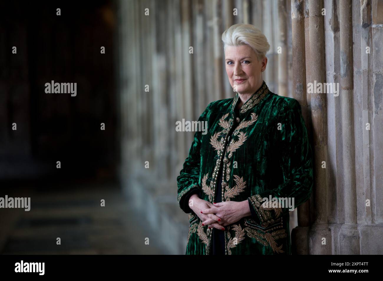 Sarah Connolly, photographed at Gloucester Cathedral Stock Photo - Alamy