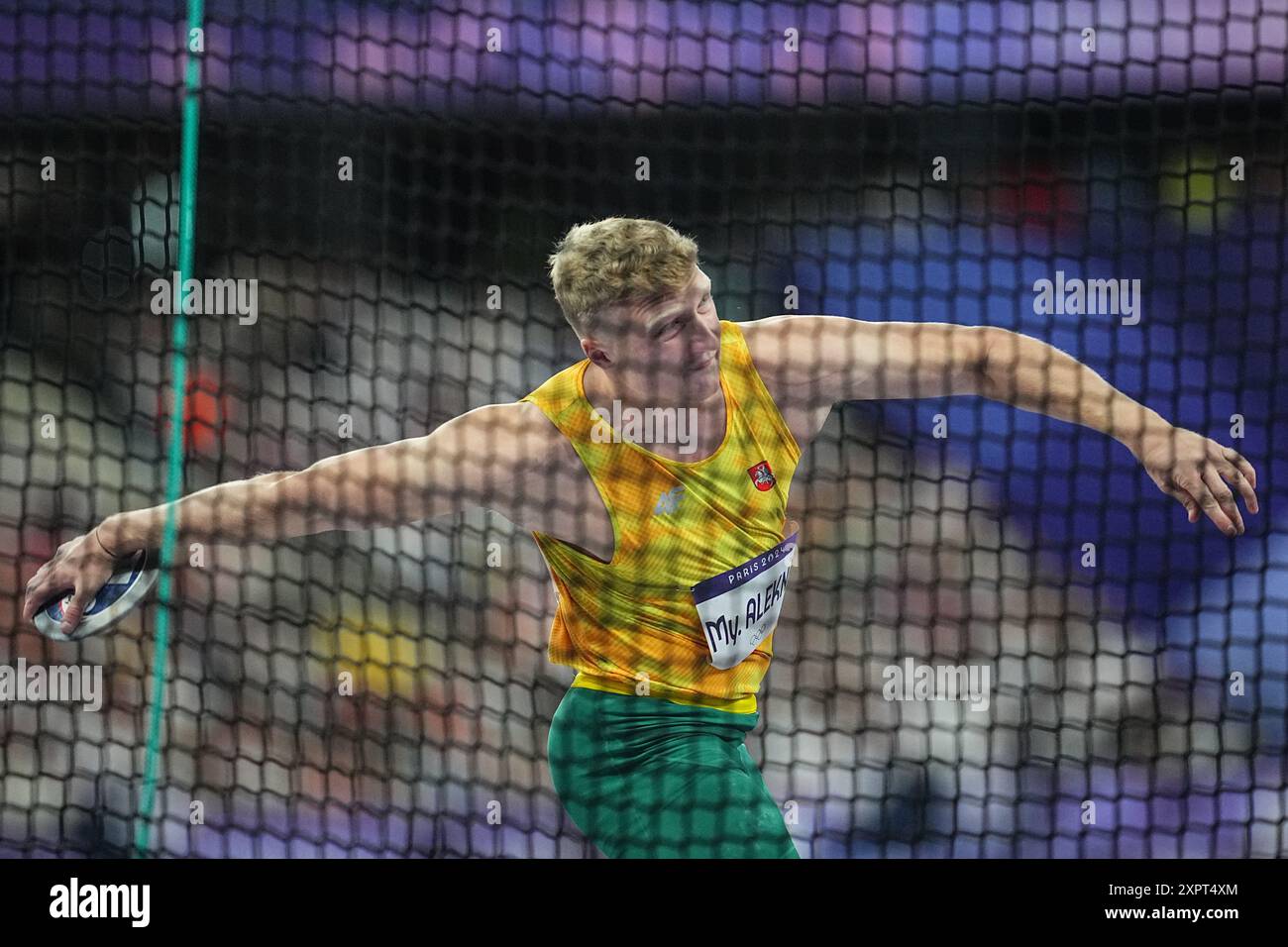 Saint Denis, France. 07th Aug, 2024. Olympics, Paris 2024, athletics, Stade de France, discus ...