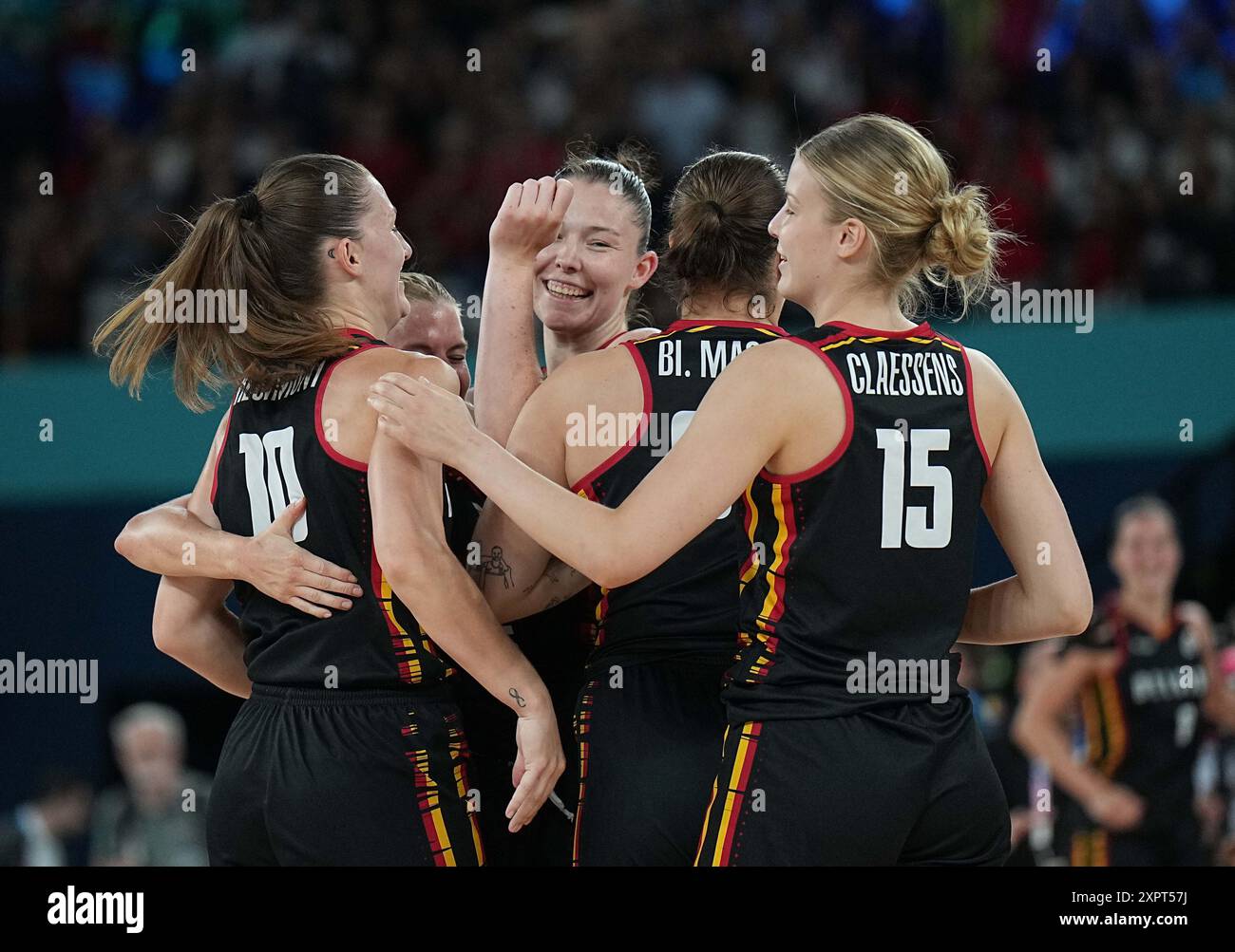 Belgium basketball celebrate hi-res stock photography and images - Alamy
