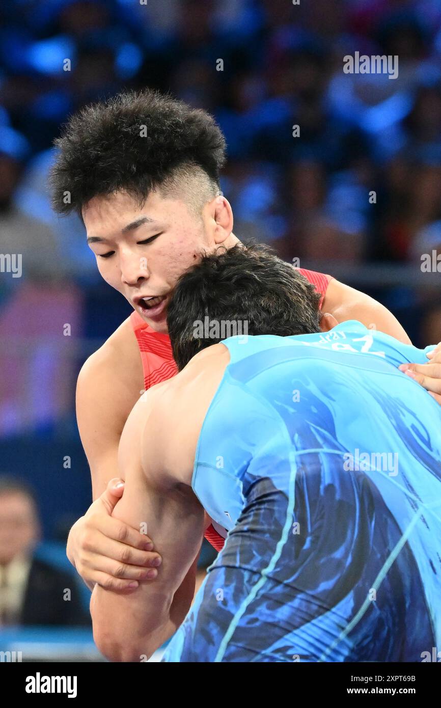 KUSAKA Nao, Japan (JPN) vs Zhadrayev Demeu (KAZ), MGR 77kg Final ...