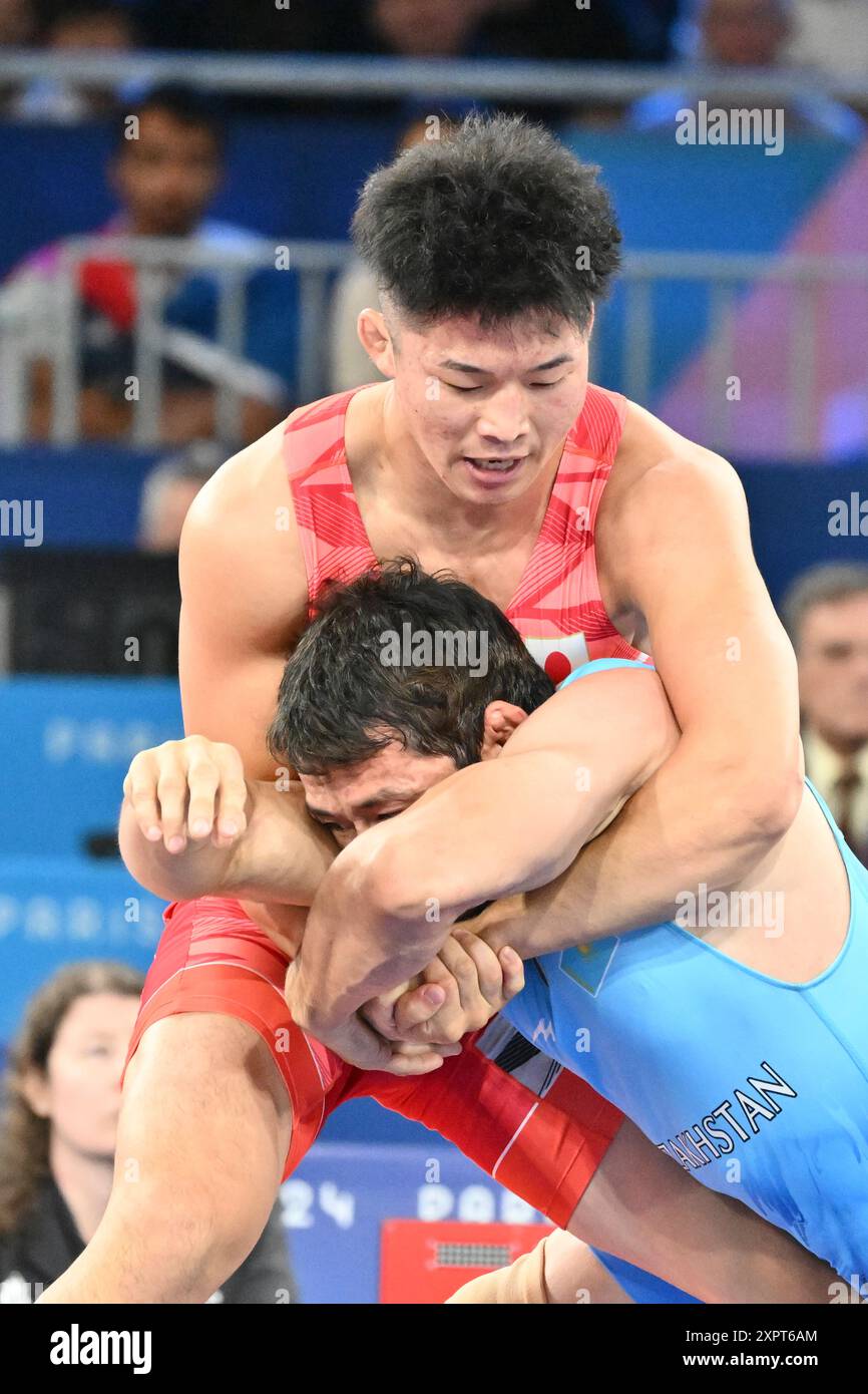 KUSAKA Nao, Japan (JPN) vs Zhadrayev Demeu (KAZ), MGR 77kg Final ...