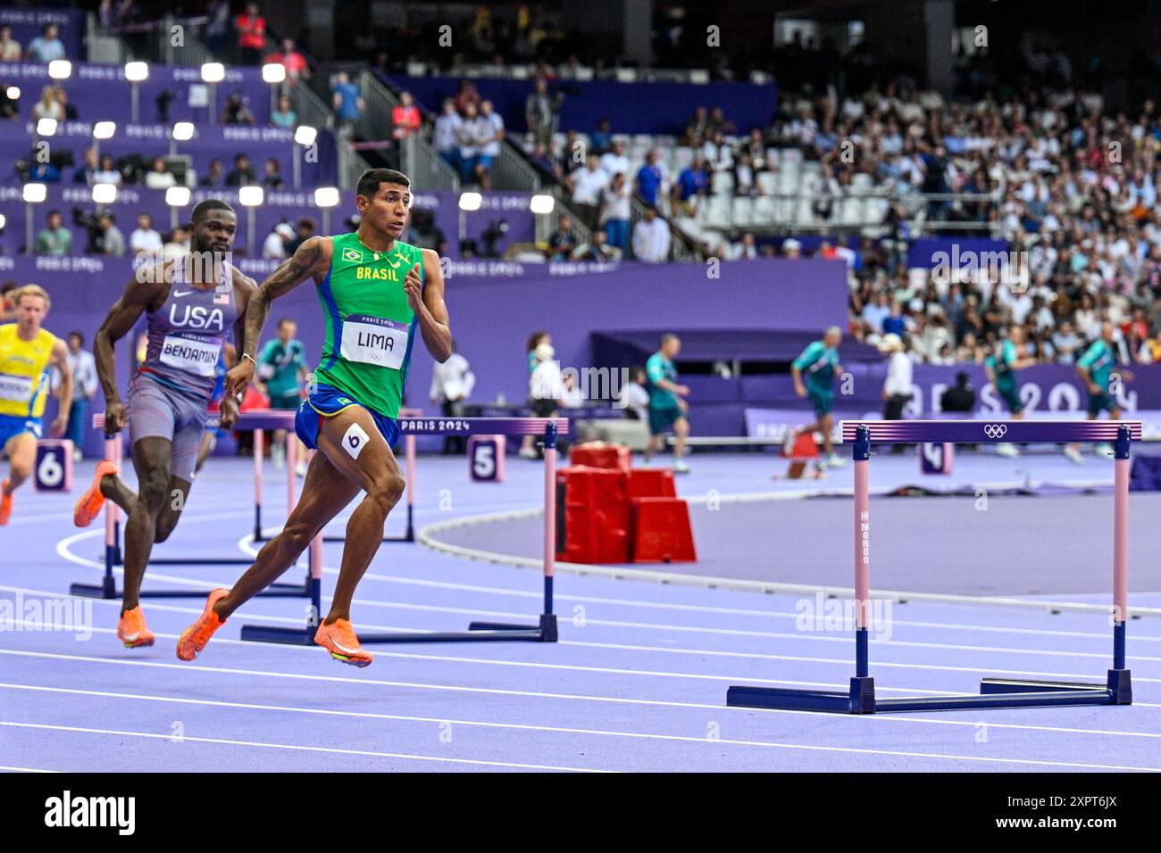 Paris, France. 07th Aug, 2024. PARIS, FRANCE - AUGUST 7: Matheus Lima ...