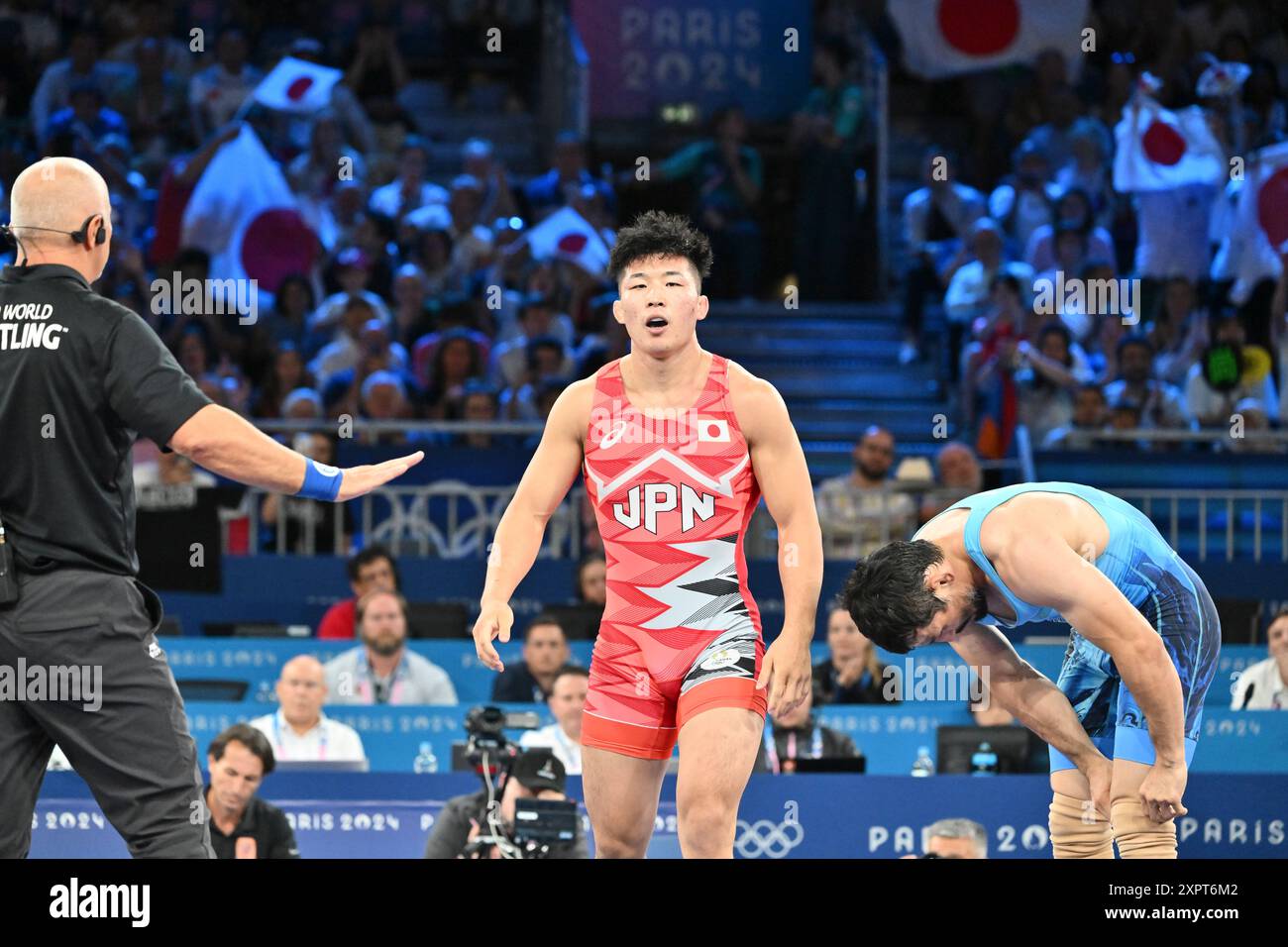 KUSAKA Nao, Japan (JPN) vs Zhadrayev Demeu (KAZ), MGR 77kg Final ...