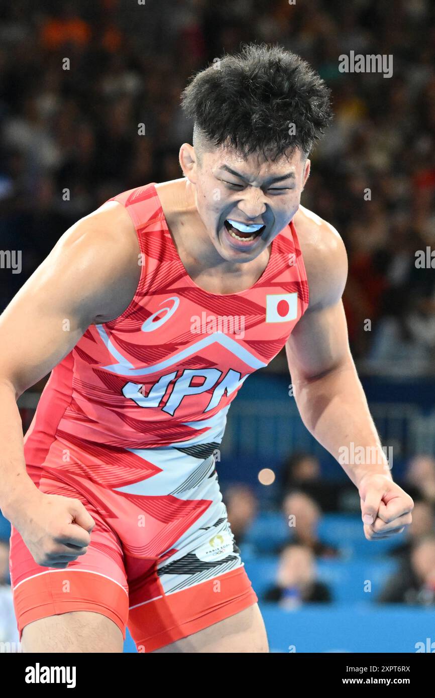 KUSAKA Nao, Japan (JPN) vs Zhadrayev Demeu (KAZ), MGR 77kg Final ...