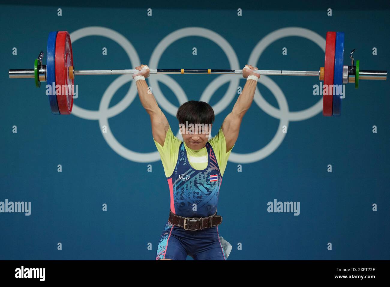 Surodchana Khambao of Thailand competes during the women's 49kg ...