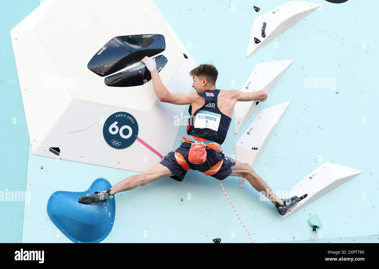 Le Bourget, Paris, France. 7th Aug, 2024. Toby Roberts of Britain ...