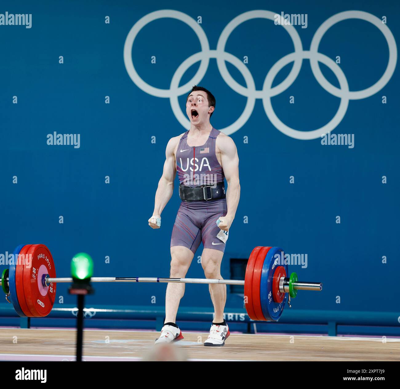 Paris, France. 7th Aug, 2024. Hampton Morris of the United States ...