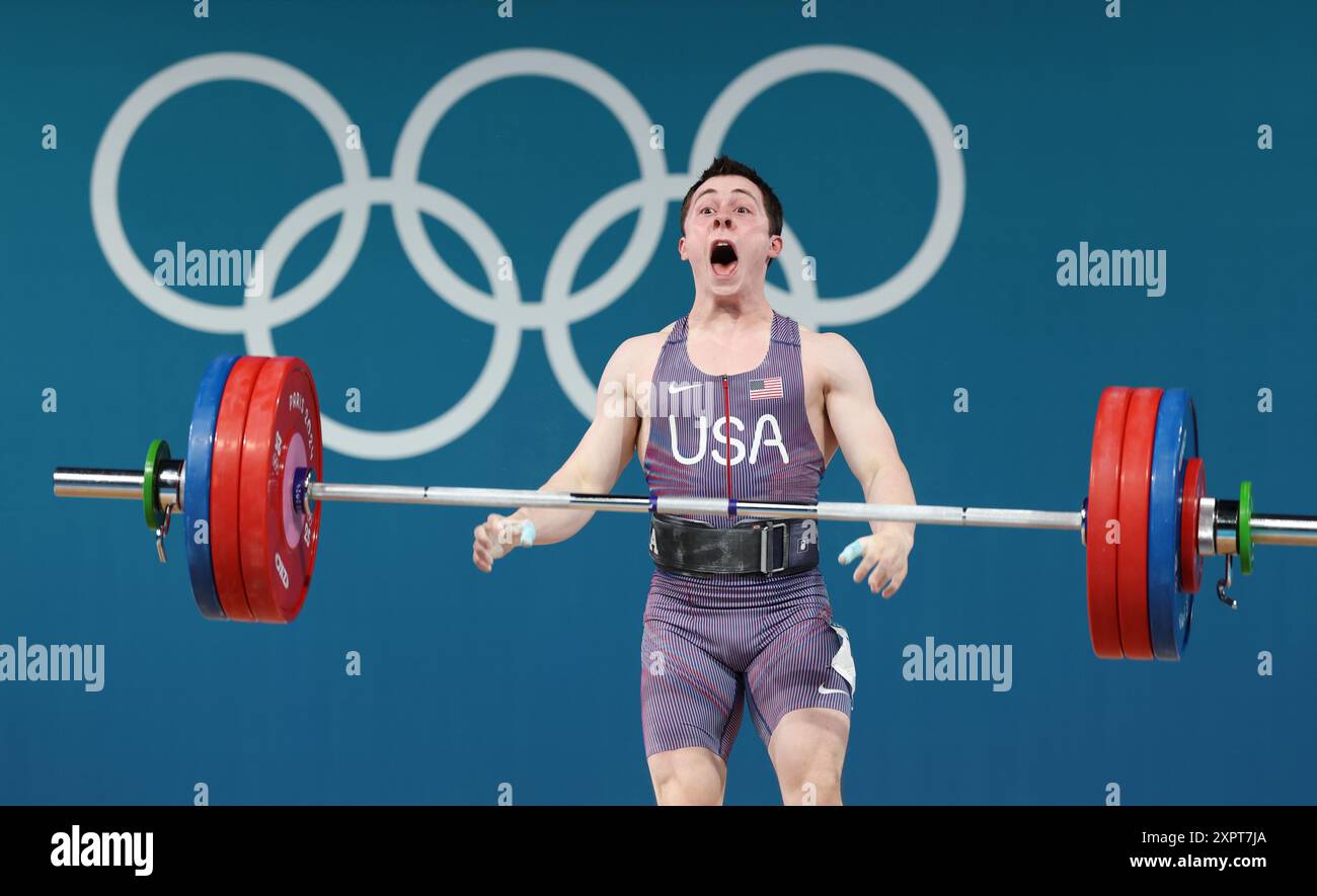 Paris, France. 7th Aug, 2024. Hampton Morris of the United States ...