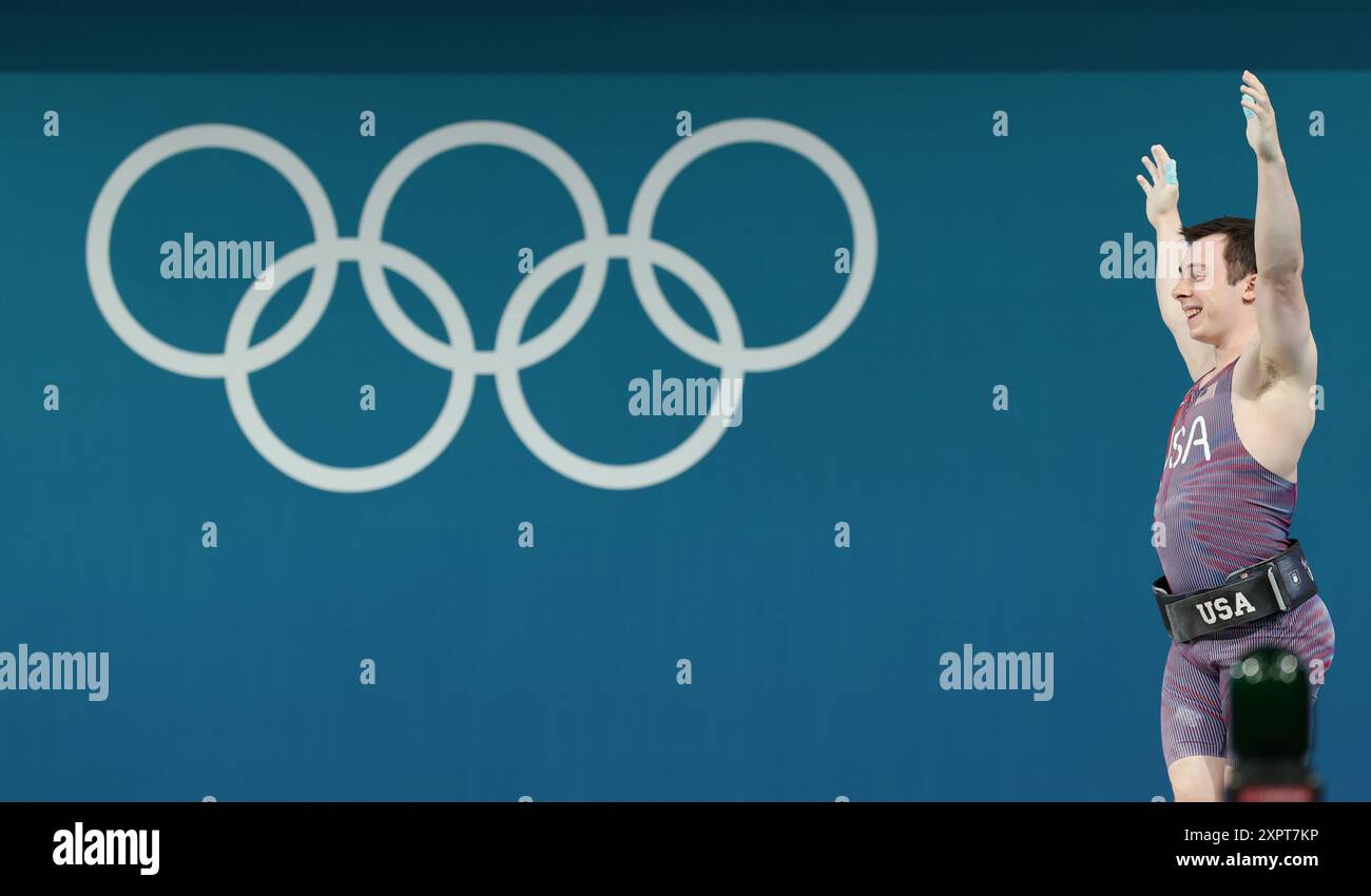 Paris, France. 7th Aug, 2024. Hampton Morris of the United States ...