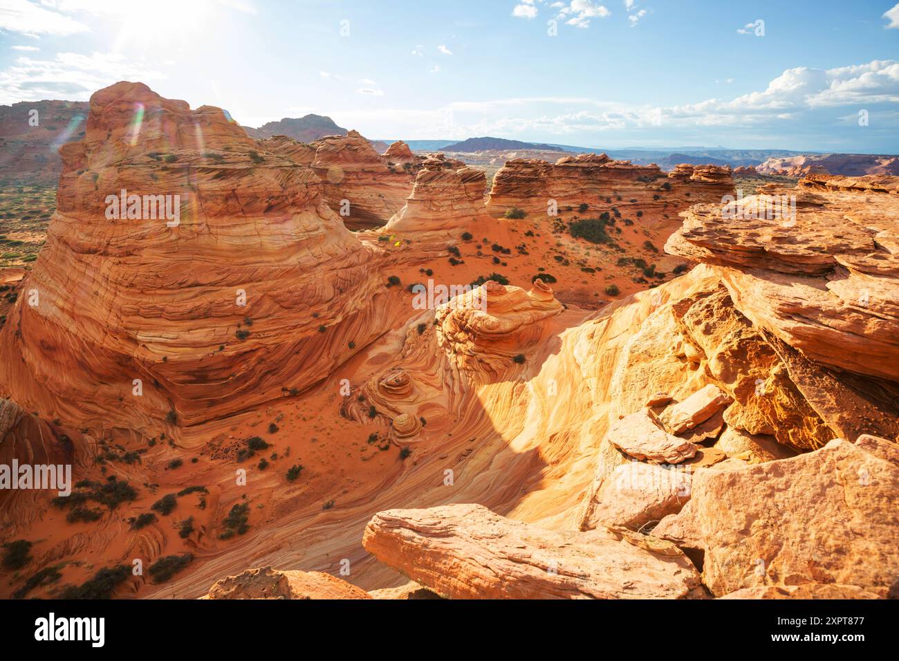 Coyote Buttes of the Vermillion Cliffs Wilderness Area, Utah and ...