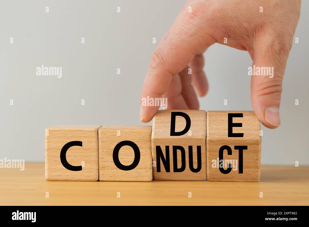 Business and code of conduct concept, Code of conduct symbol ...