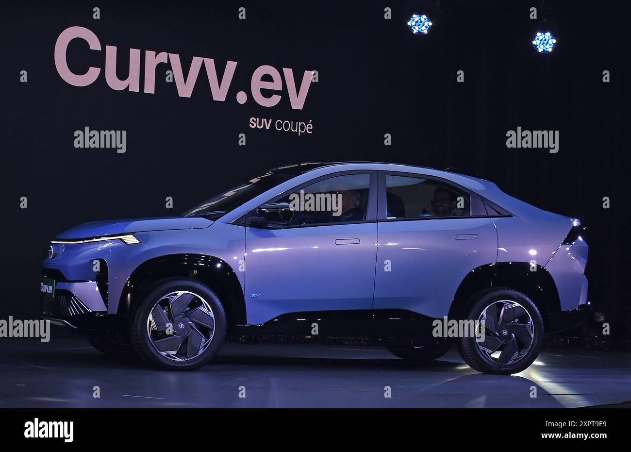 Tata curvv ev suv hi-res stock photography and images - Alamy