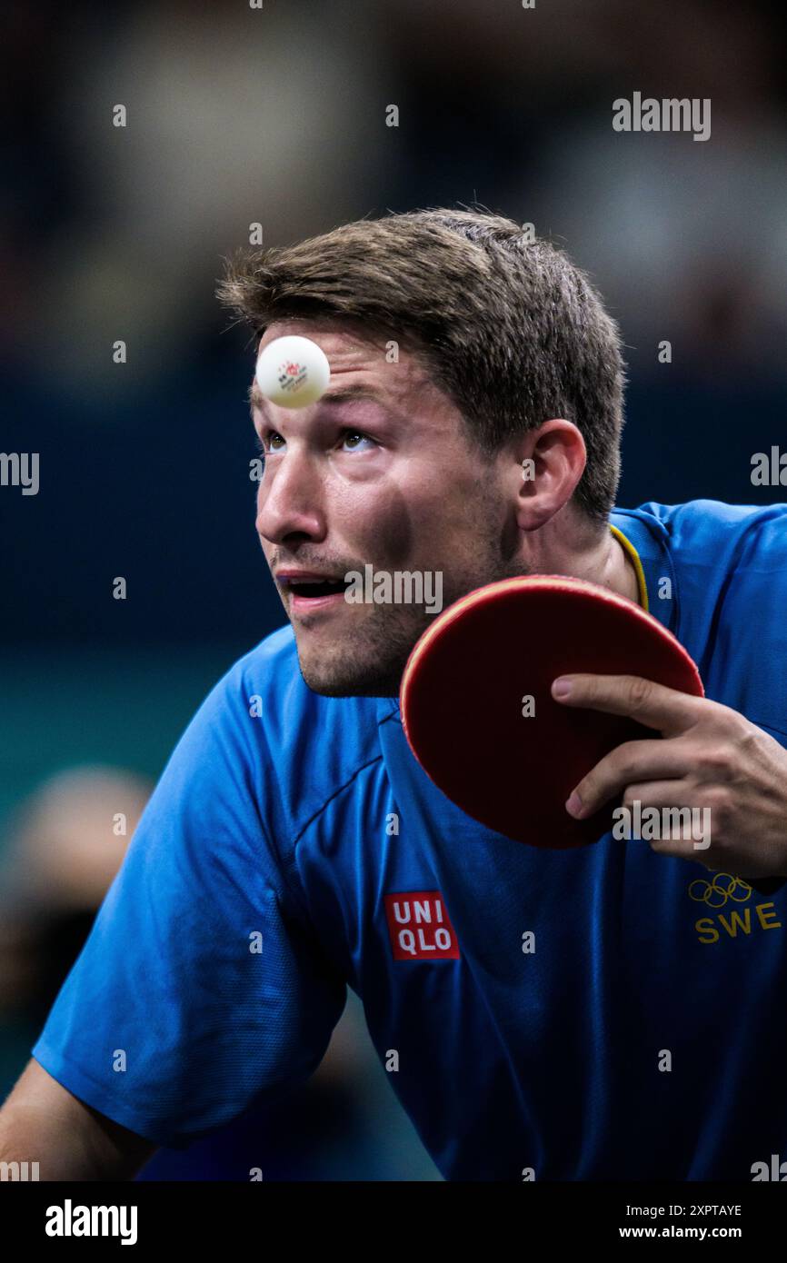 Paris, France. 07th Aug, 2024. Kristian Karlsson of, Sweden., . in the ...