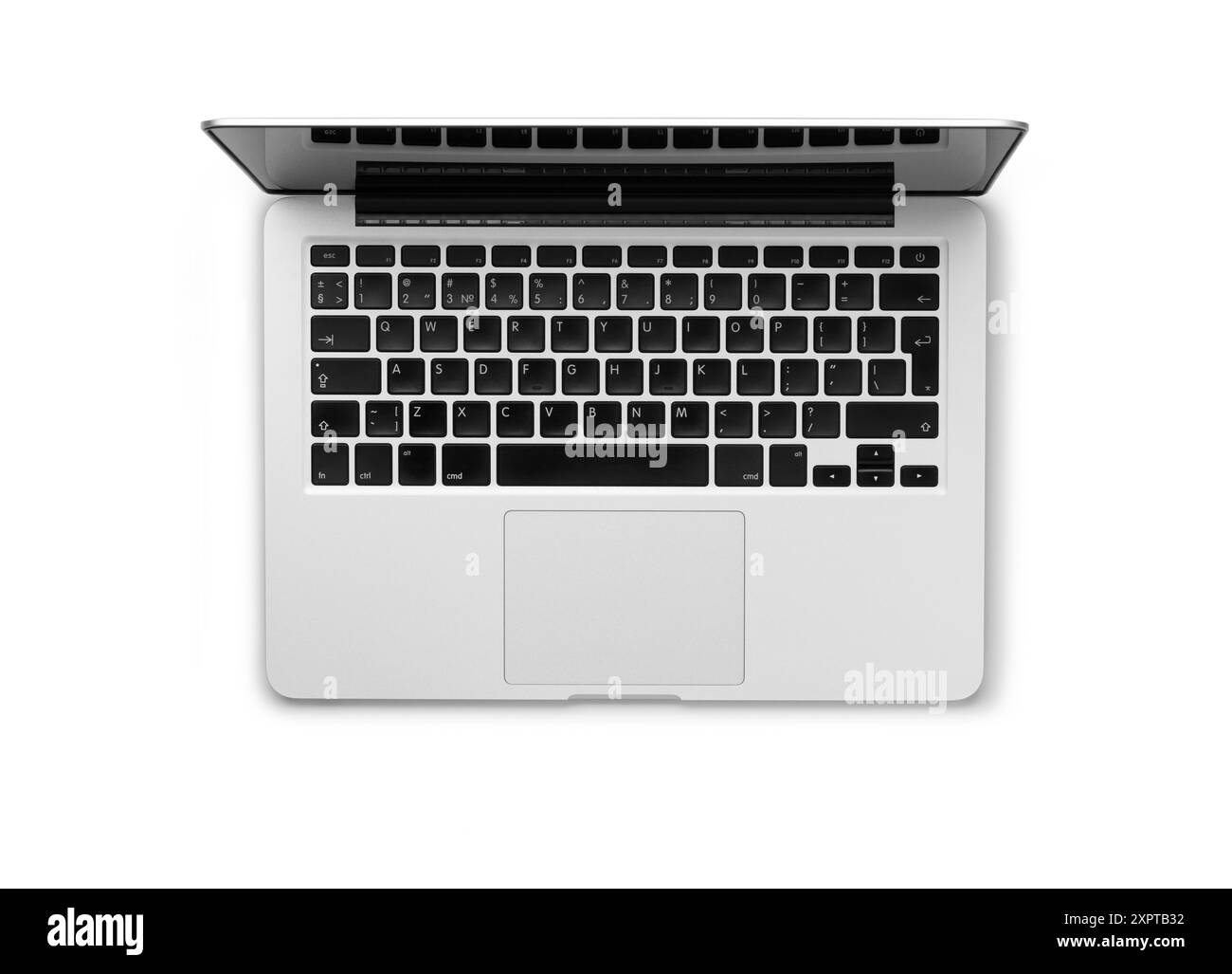 Flat lay blank screen Black and White Stock Photos & Images - Alamy