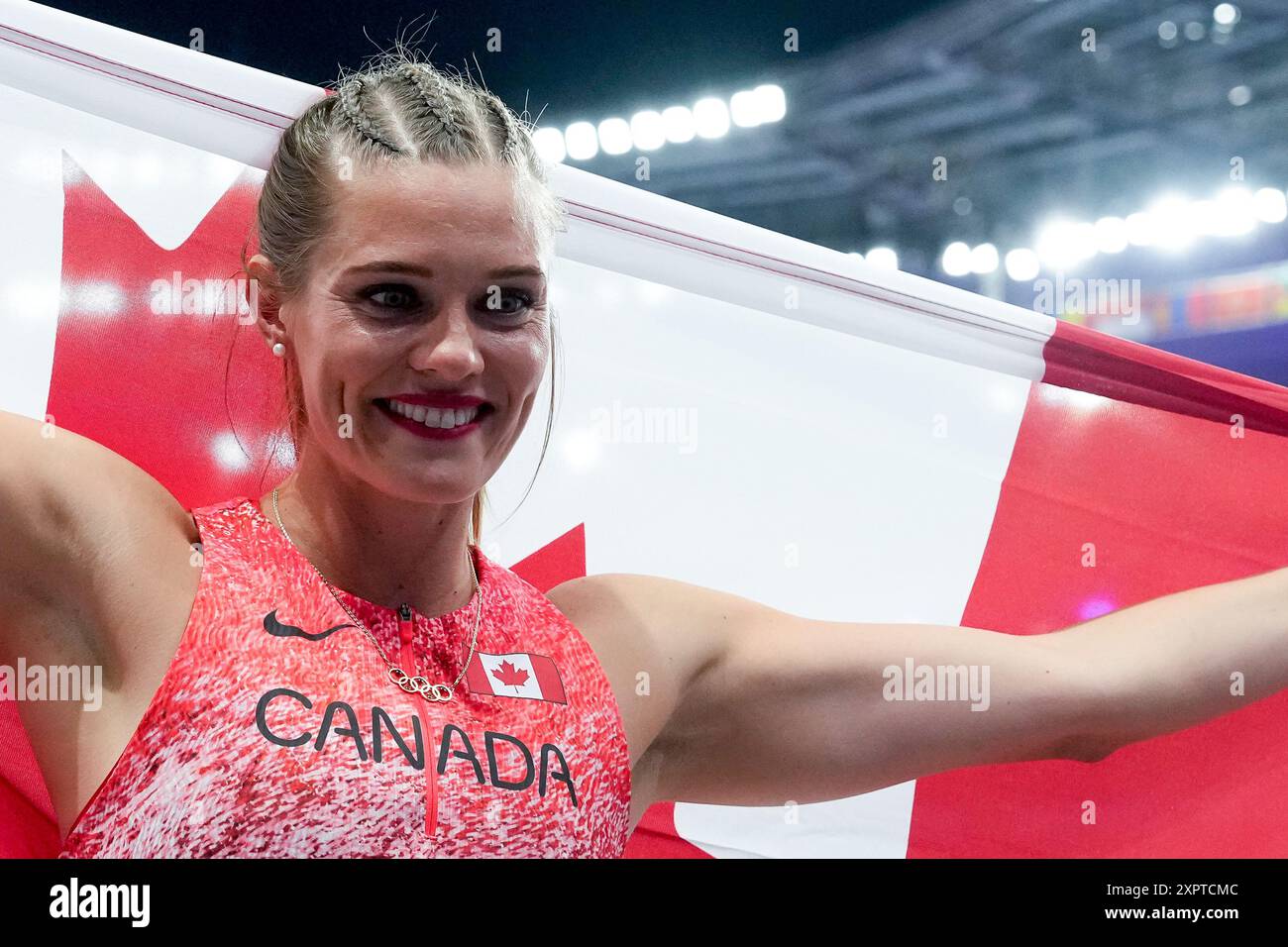Paris, France. 07th Aug, 2024. PARIS, FRANCE - AUGUST 7: Alysha Newman ...