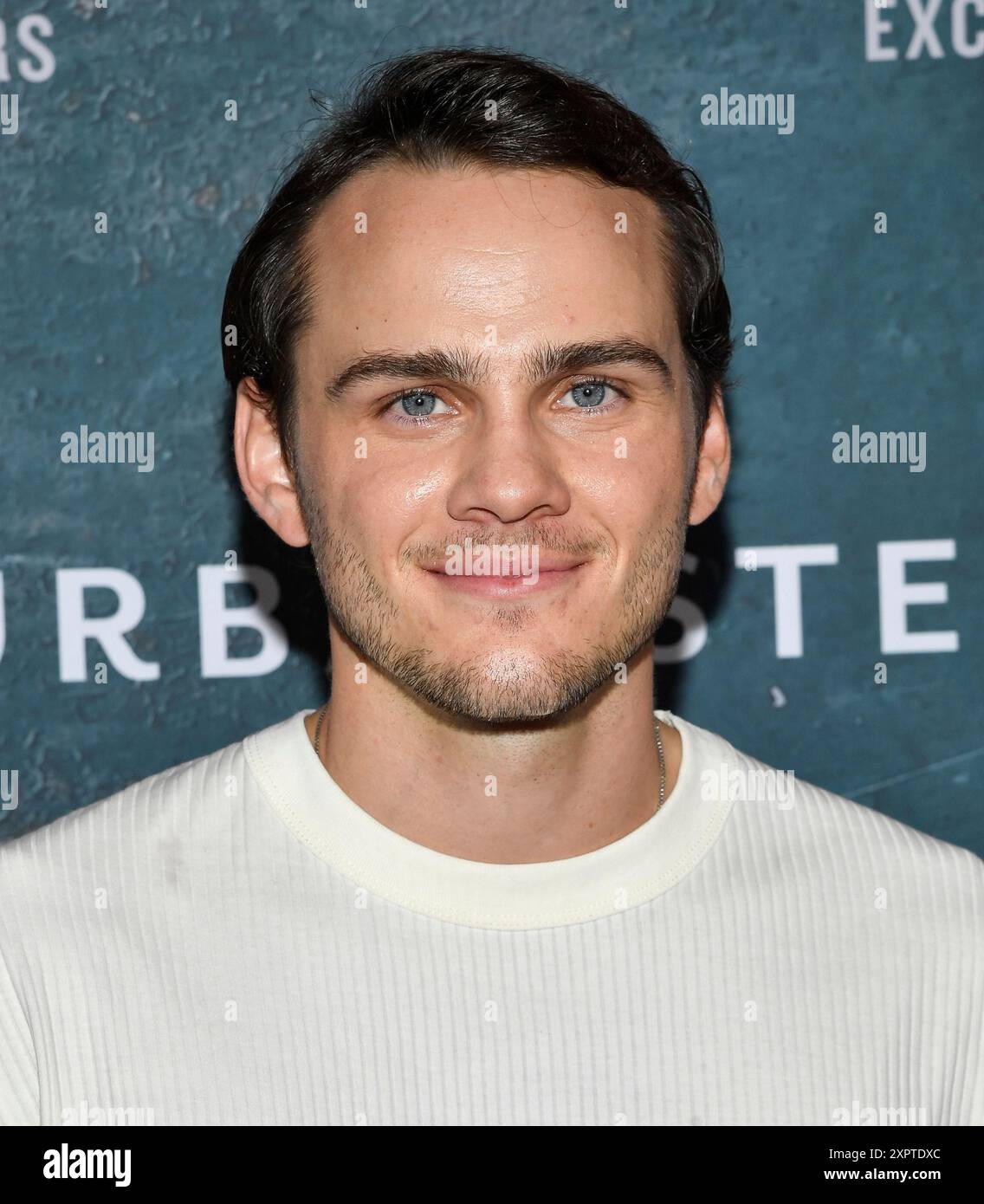 Alex Neustaedter attends the world premiere of "It Ends with Us" at AMC ...