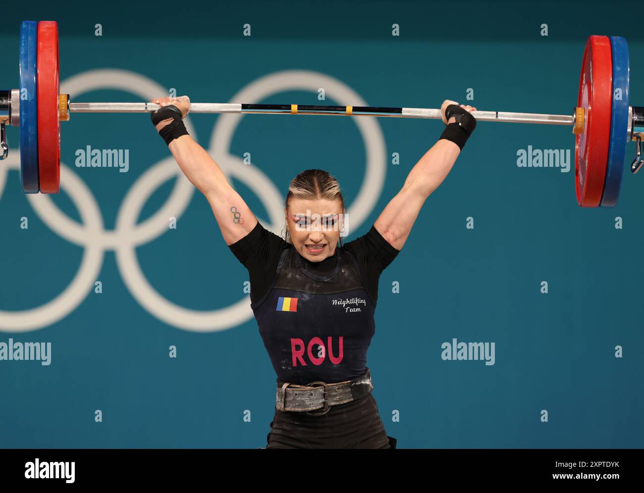 Paris, France. 7th Aug, 2024. Mihaela Valentina Cambei of Romania ...
