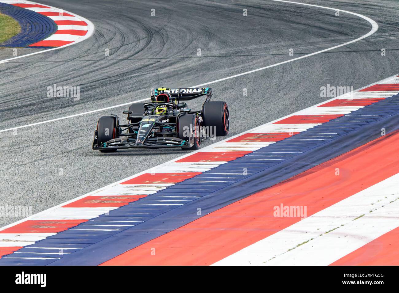 Louis Hamilton at Austrian F1 GP 2023 at Redbull Ring on AMG Mercedes ...