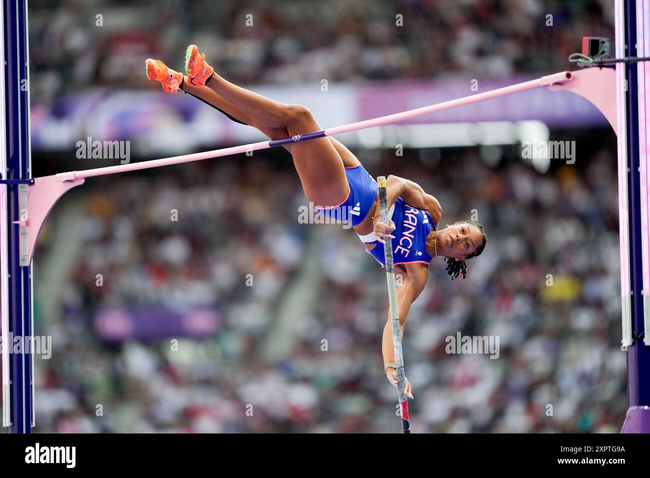 Paris, France. 07th Aug, 2024. PARIS, FRANCE - AUGUST 7: Marie-Julie ...