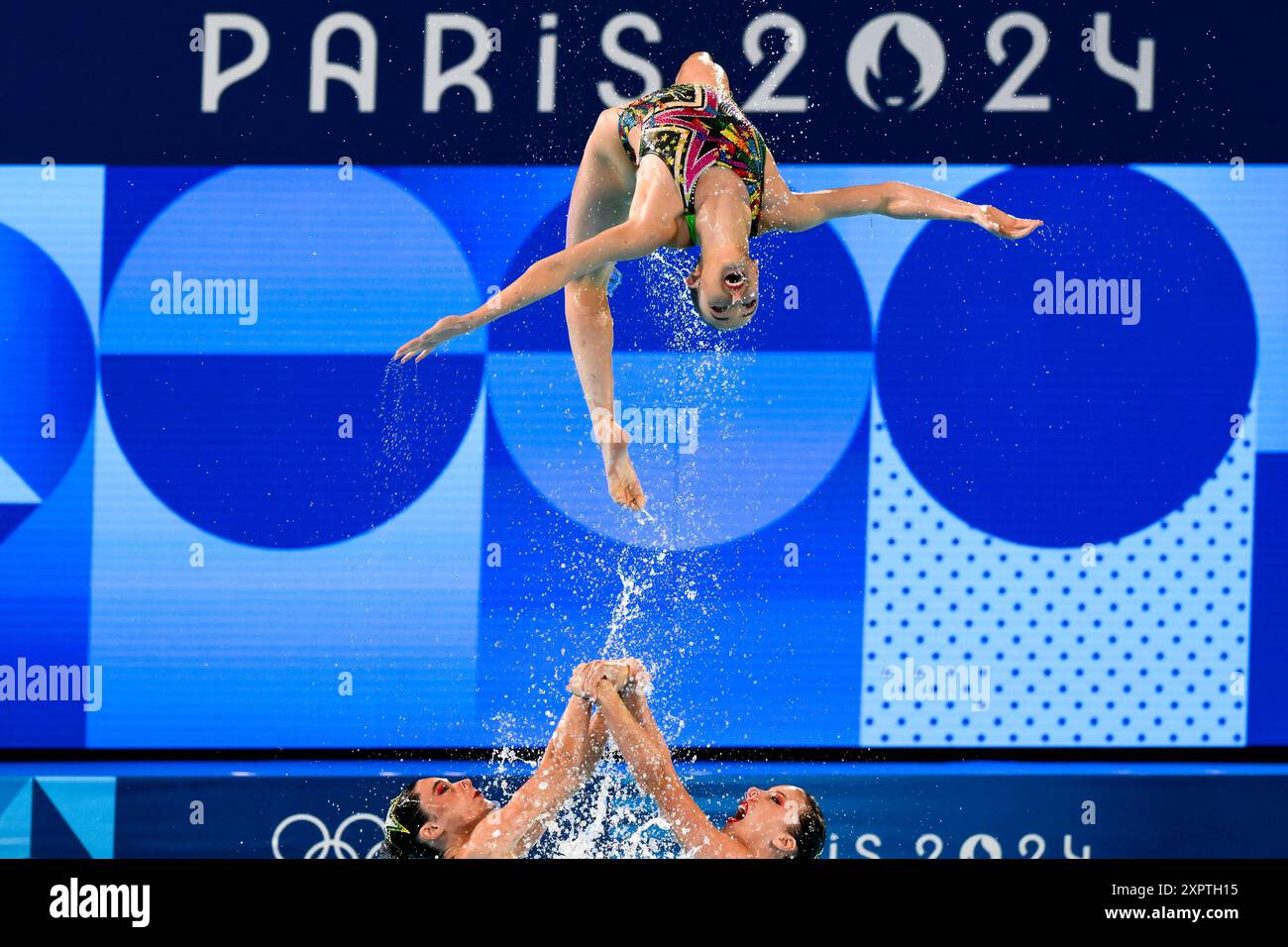 Paris, France. 07th Aug, 2024. Athletes of team Australia compete in ...