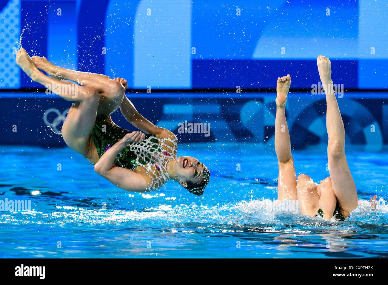 Paris, France. 07th Aug, 2024. Athletes of team Japan compete in the ...