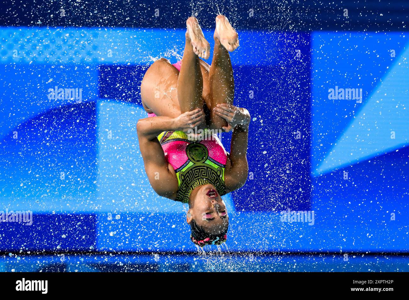 Paris, France. 07th Aug, 2024. Athletes of team Mexico compete in the ...