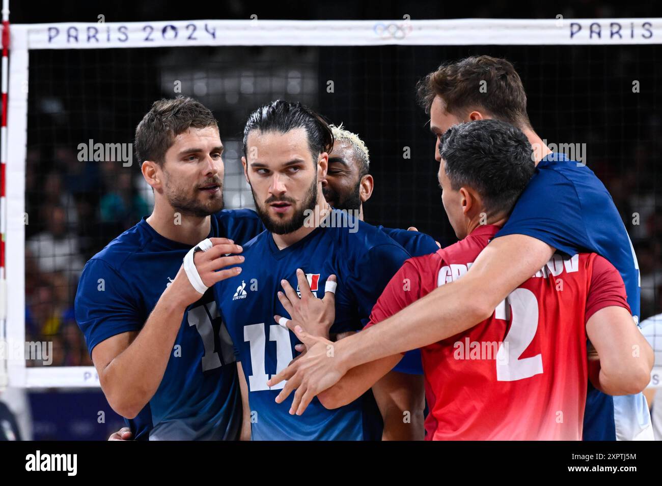 BRIZARD Antoine ( 11 - France ) and France players celebrate ...