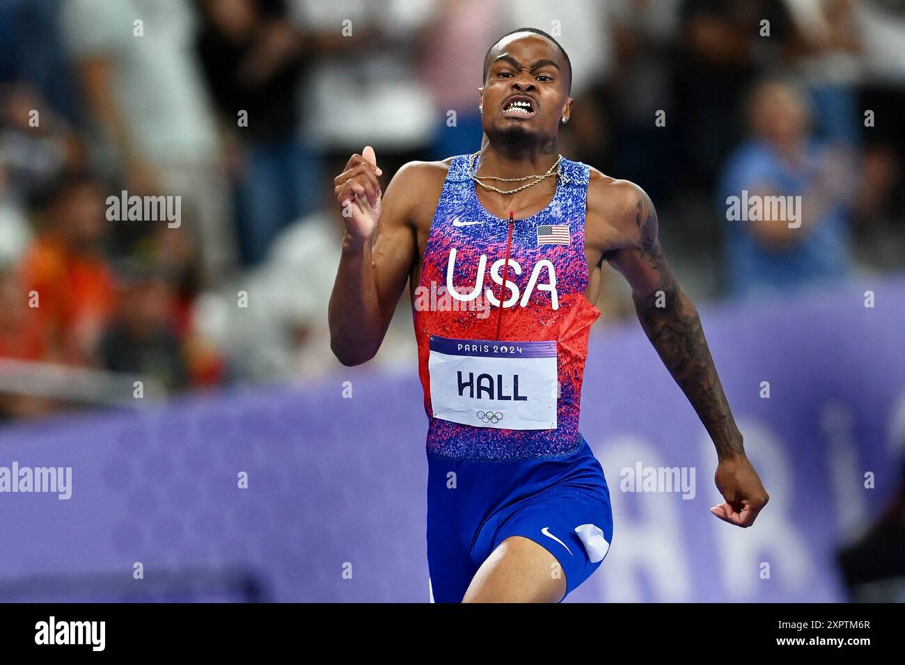Paris, France. 06th Aug, 2024. Quincy Hall of United States of America ...