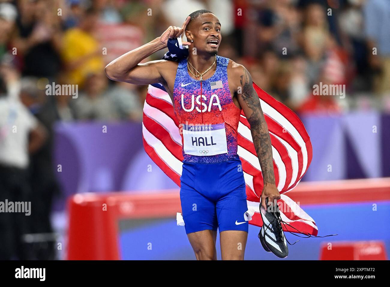 Paris, France. 06th Aug, 2024. Quincy Hall of United States of America ...