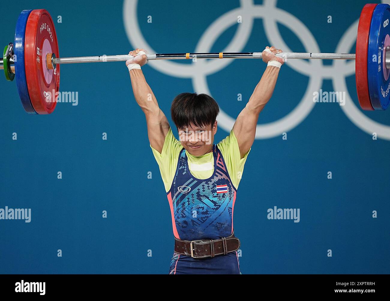 Paris, France. 7th Aug, 2024. Surodchana Khambao of Thailand competes ...