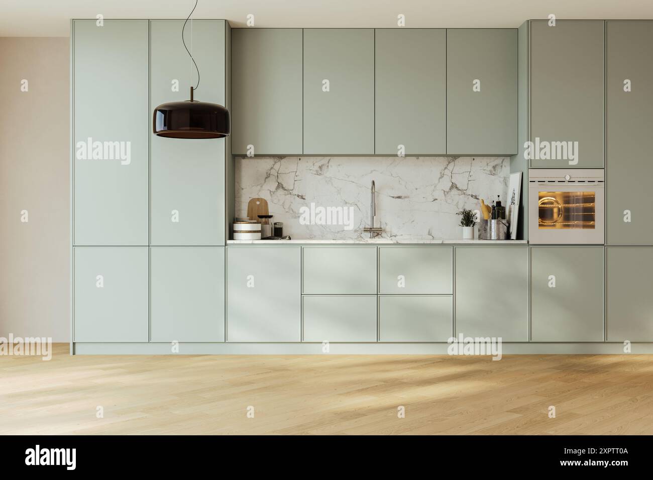 Kitchen mock up hi-res stock photography and images - Alamy