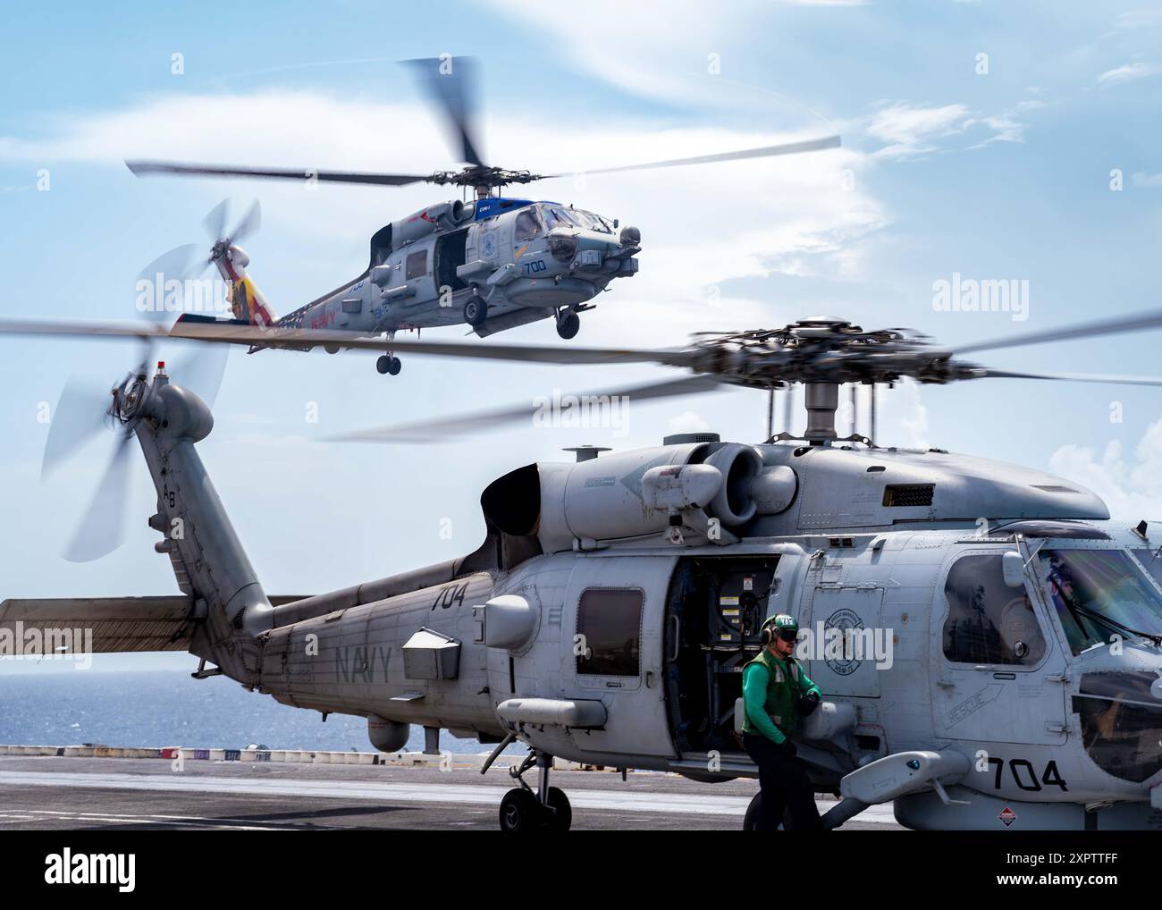 240803-N-JR318-2051 ATLANTIC OCEAN (Aug. 3, 2024) MH-60R Sea Hawk ...